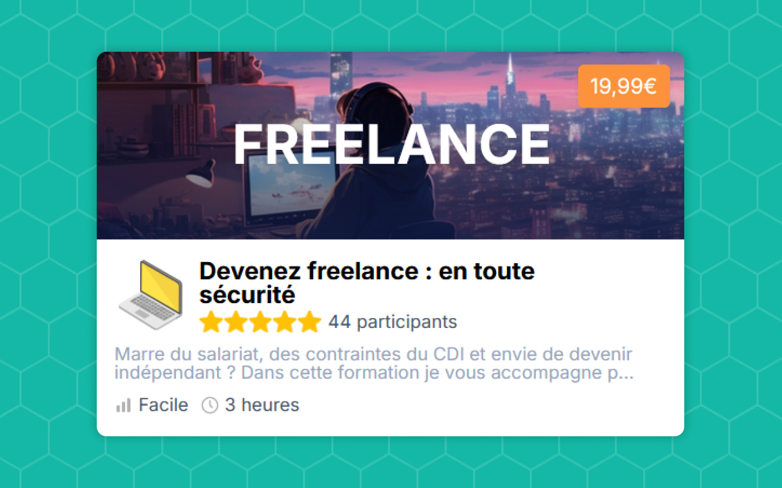 Devenez freelance : en toute sécurité - Cours - Code-Garage