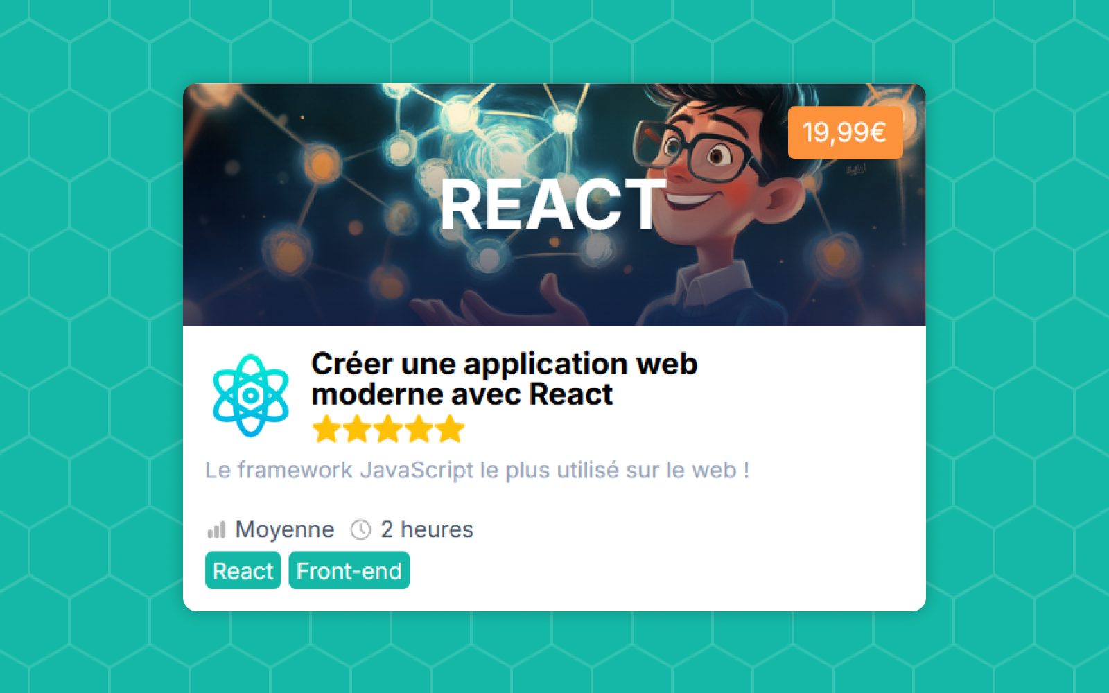 Créer une application web moderne avec React - Cours - Code-Garage