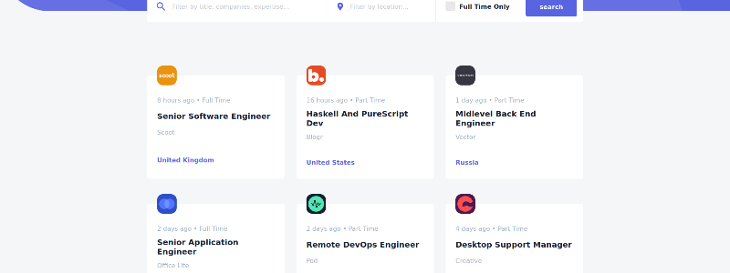 DevJobs - Alexane - Projets - Code-Garage