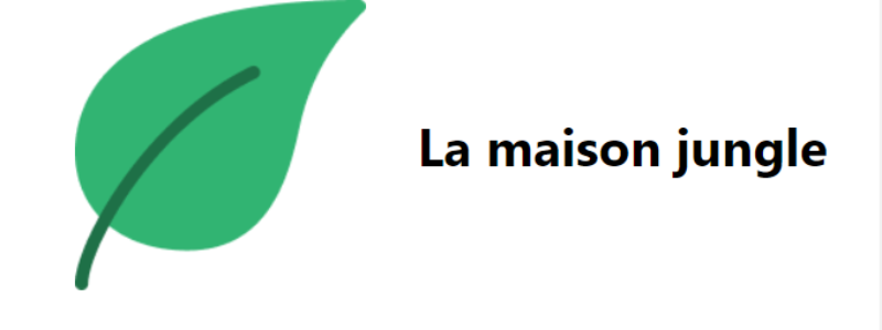 La maison jungle - mat_moi_ca - Projets - Code-Garage